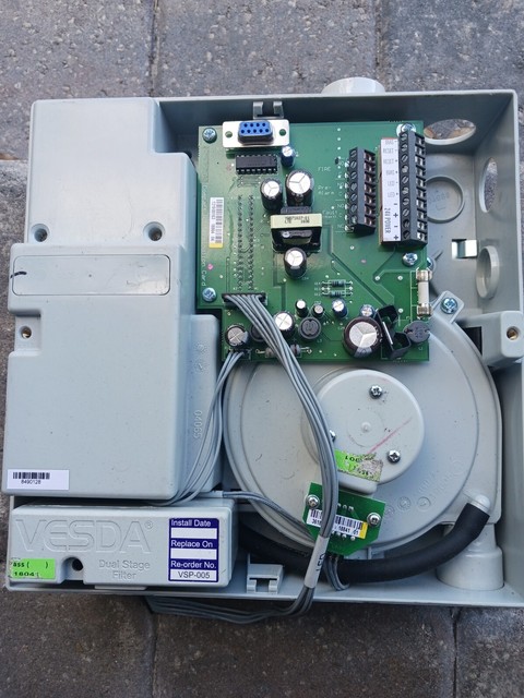 XTRALIS Vesda Laser Compact Aspirating Smoke Detector Model VLC-500 for ...