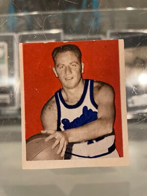 1948 BOWMAN #32 WILLIAM RED HOLZMAN ROCHESTER ROYALS BASKETBALL CARD EX ...