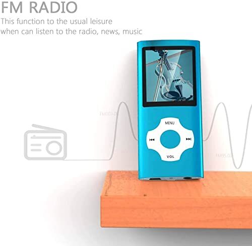 MP3 Player / MP4 Player, MP3 Music Player with 32GB Memory SD Card Slim ...