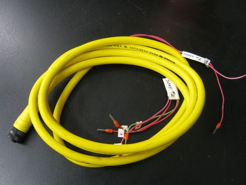 WOODHEAD/BRAD HARRISON AWM 2661 MINI-CHANGE SINGLE ENDED CORDSET | eBay