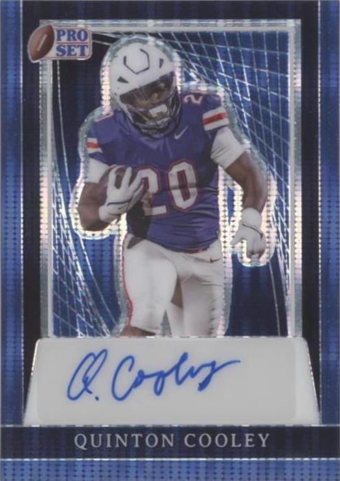 2024 Leaf Pro Set Metal - Autographs Quinton Cooley #PA-QC1 Blue Pulsar ...