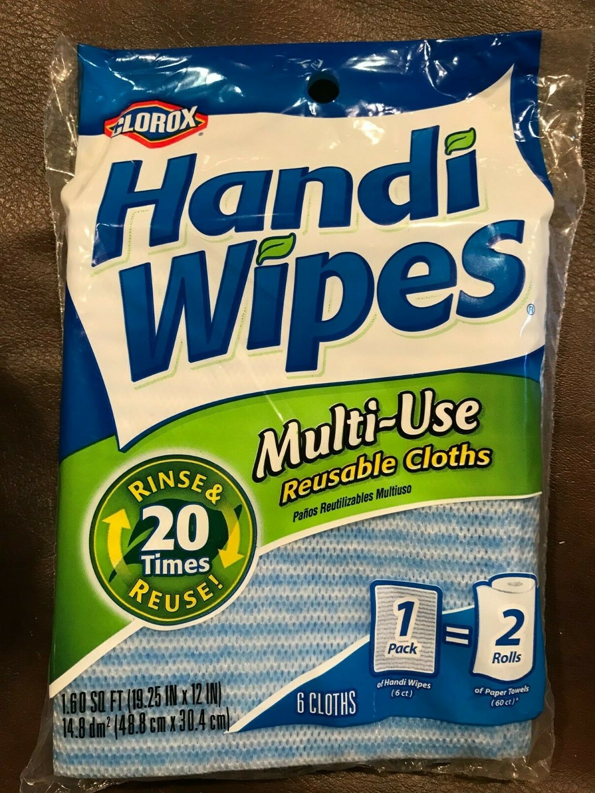 Handi Wipes Multi-Use Reuseable Cloths Lot of 2-6 count Free Ship | eBay