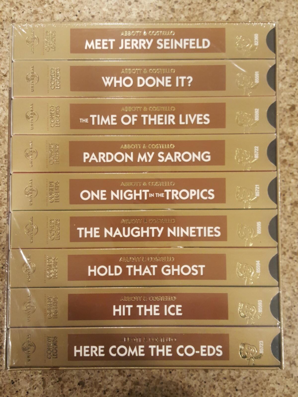 Universal Studios Comedy legends Abbott and Costello VHS Collection ...