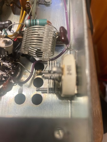 browning golden eagle cb plate tuning tank coil with capacitor radio ...
