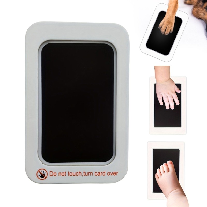 Newborns Baby Footprint Baby Hand and Foot Print Ink Pad Pet Footprint ...