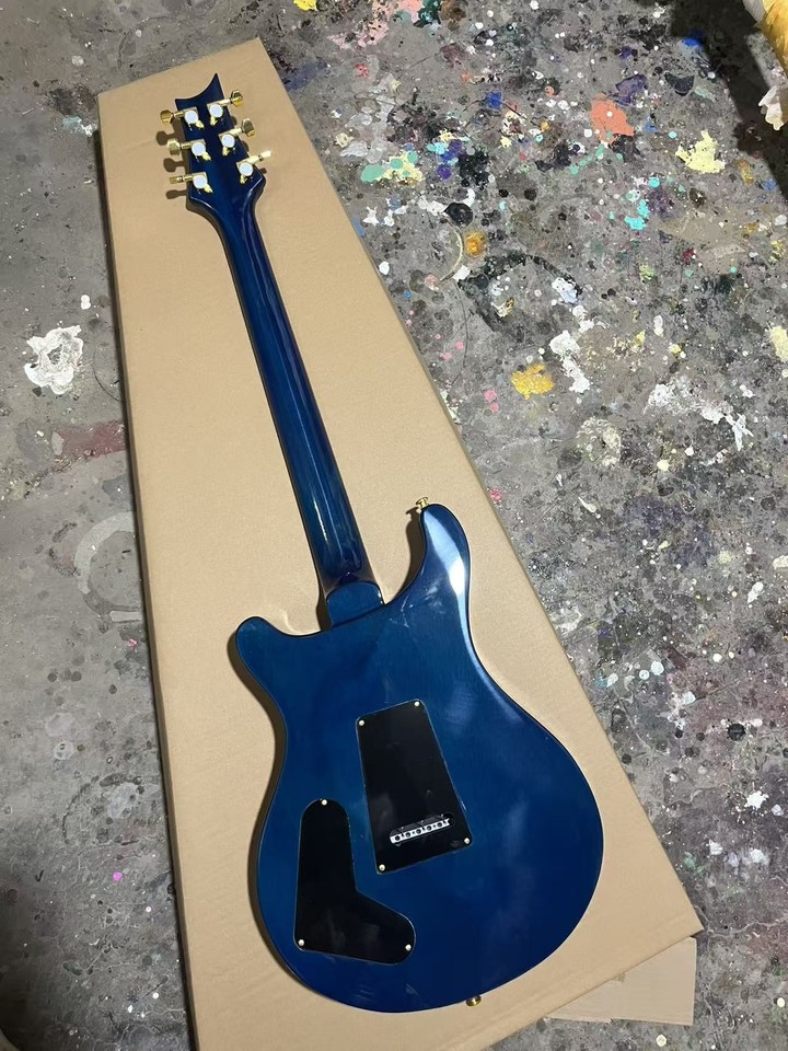 Top Rare 1999 Paul Reed Dragon 2000 #30 Trans Blue Flame Maple Electric ...