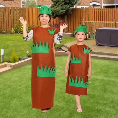 Tree Cosplay Costume Dress for Holidays Environmental Themed Party ...