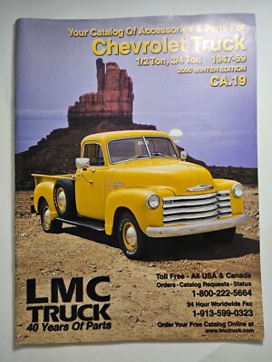 LMC TRUCK Catalog CA.19 FOR 1947-59 Chevrolet Trucks | eBay
