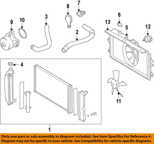 TOYOTA OEM-Engine Water Pump 1610039466 | eBay