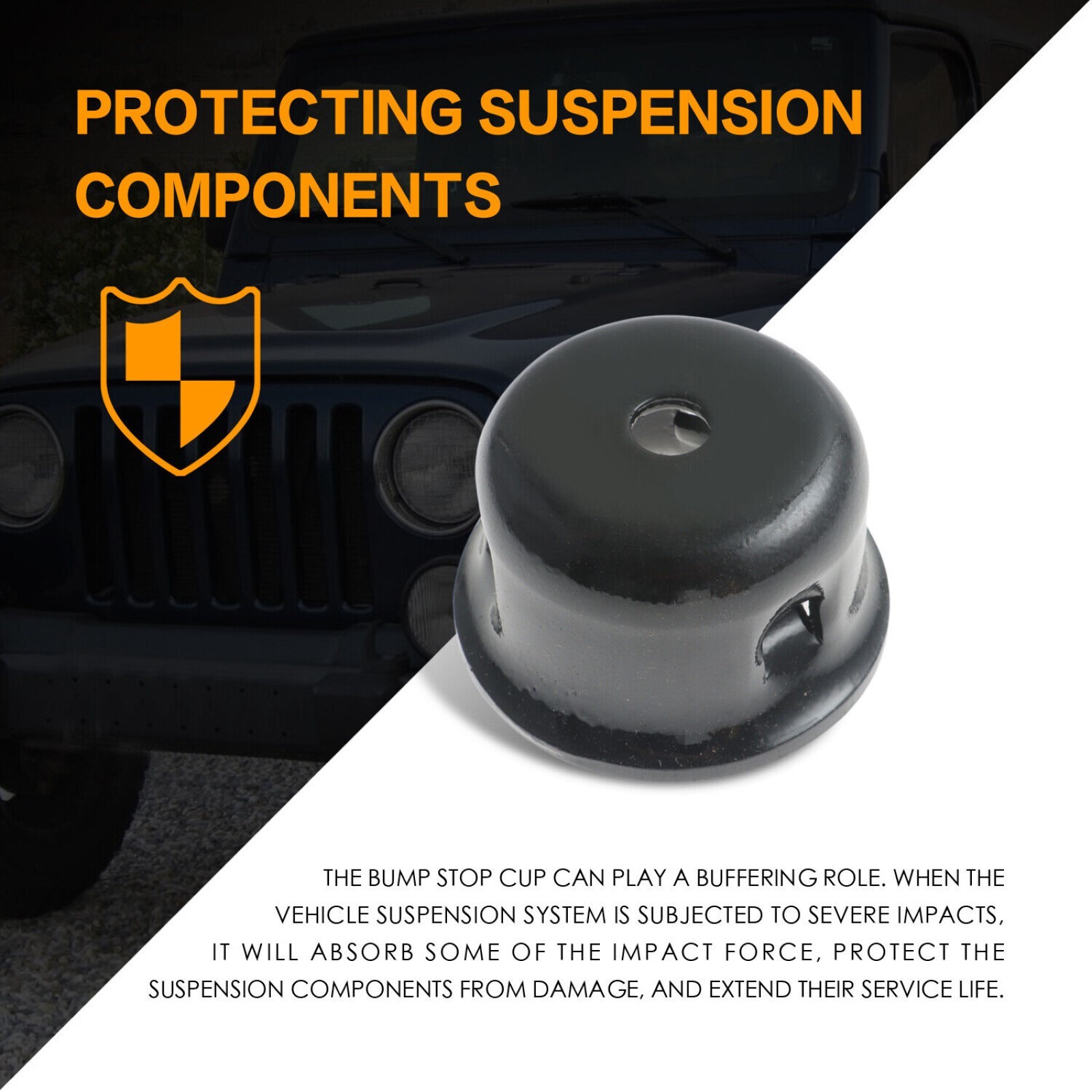 2pcs 52087635 Bump Stop Cup for 1993-2006 Jeep Wrangler TJ Grand ...