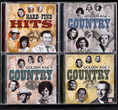 CD Lot Time Life Classic Country Golden Age 4 sets 8 Discs 122 Hard to ...