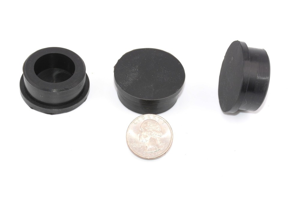 Large Rubber Hole Plugs / 7/8" to 2.5" Compression Fit Panel Plugs / 10 ...