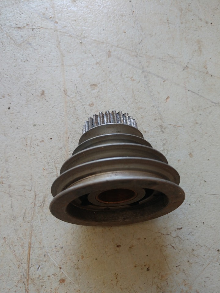 Atlas Craftsman 618 101 6 " Metal Lathe Spindle Step Pulley w/ Gear M6 ...