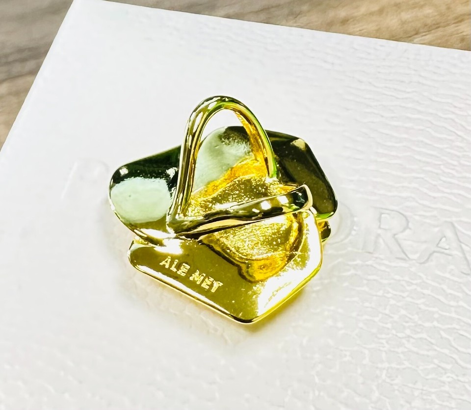 Pandora Rose in Bloom Oversized Charm #763675C00 +FREE Gift Box +Tag | eBay