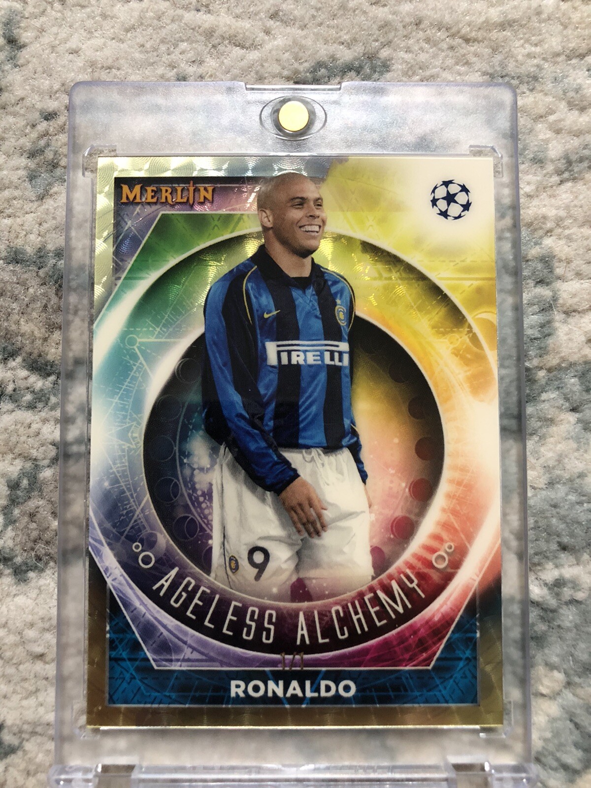 2022-23 Topps Merlin Ronaldo Superfractor 1/1 Ageless Alchemy Card Mint ...