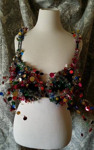 Halloween Costume Ornate Blinged up handmade Bra/Top | eBay