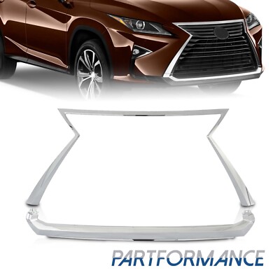For Lexus RX350 RX450H 2016-2019 Front Grille Upper & Lower Molding ...