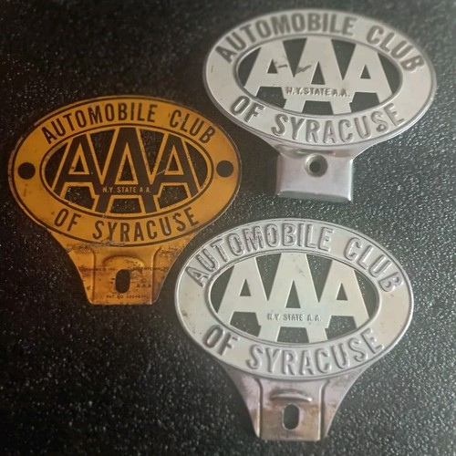 Vintage AAA Badges 3 Items | eBay