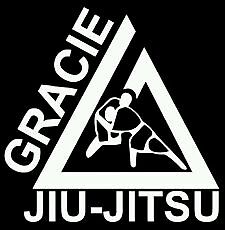 Gracie Jiu Jitsu BJJ MMA Fighter martial arts die cut Vinyl car decal ...