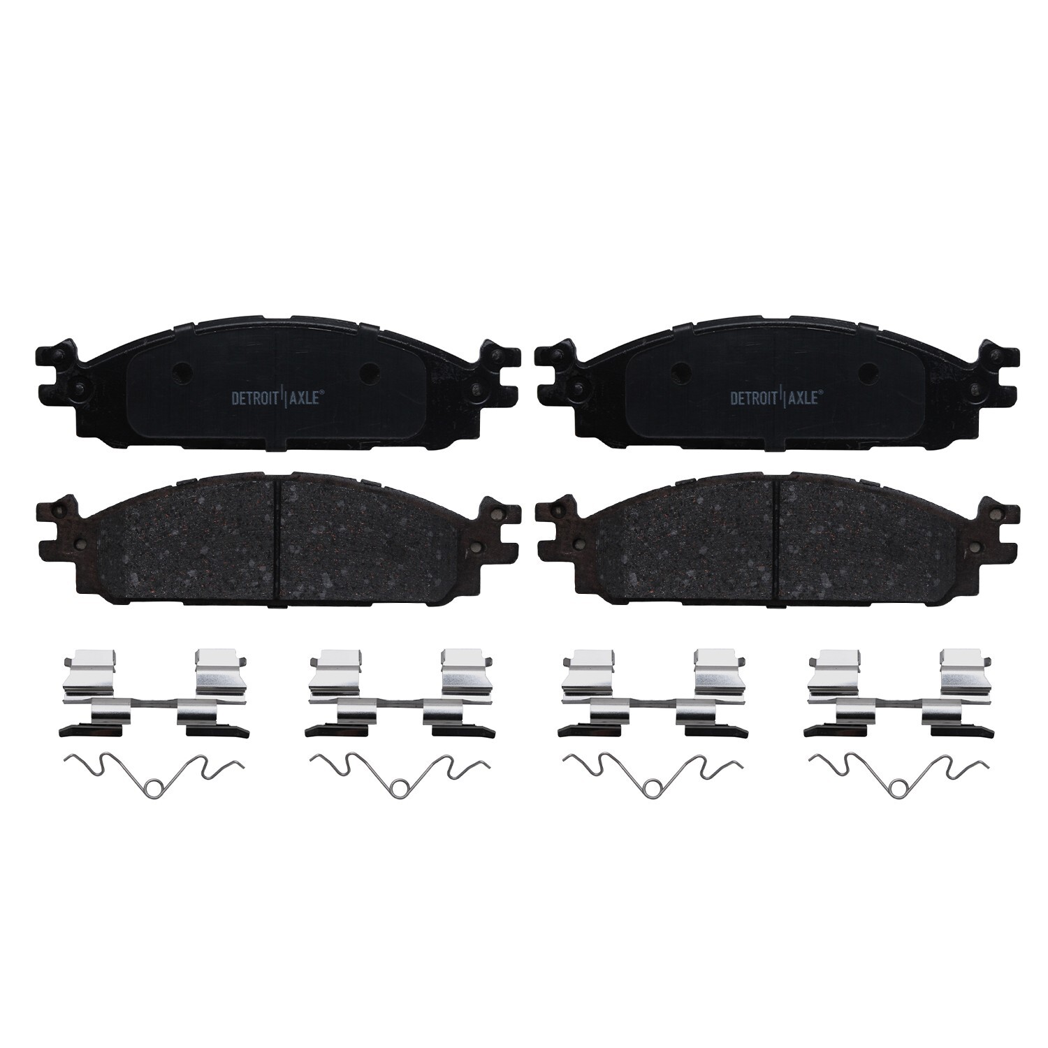 Front Ceramic Brake Pads Hardware for Ford Explorer Flex Taurus Lincoln ...