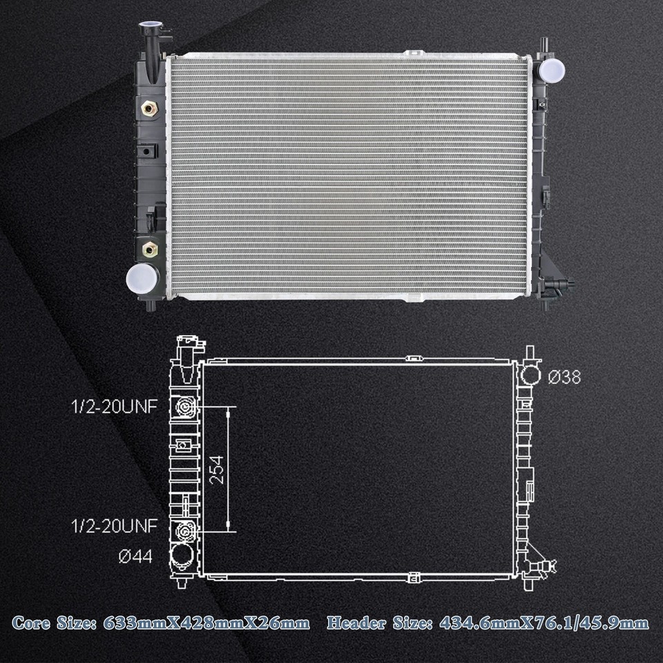 Car Aluminium Radiator for 1997-2004 Ford Mustang, 2138 | eBay