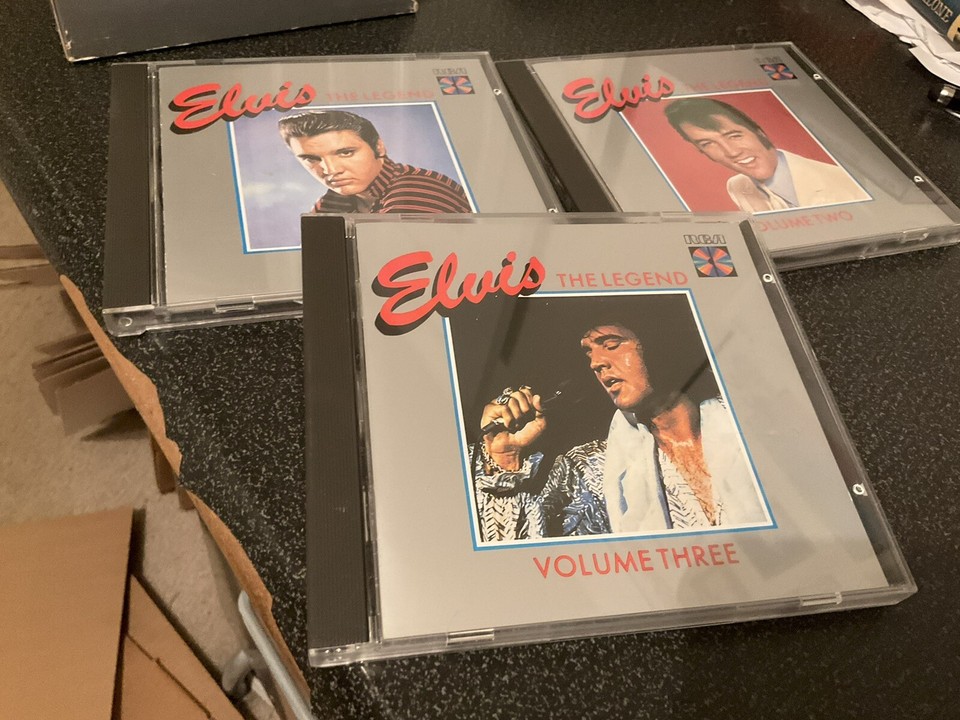Elvis The Legend Three CD Box Set 3 Volumes Elvis Presley German Import ...