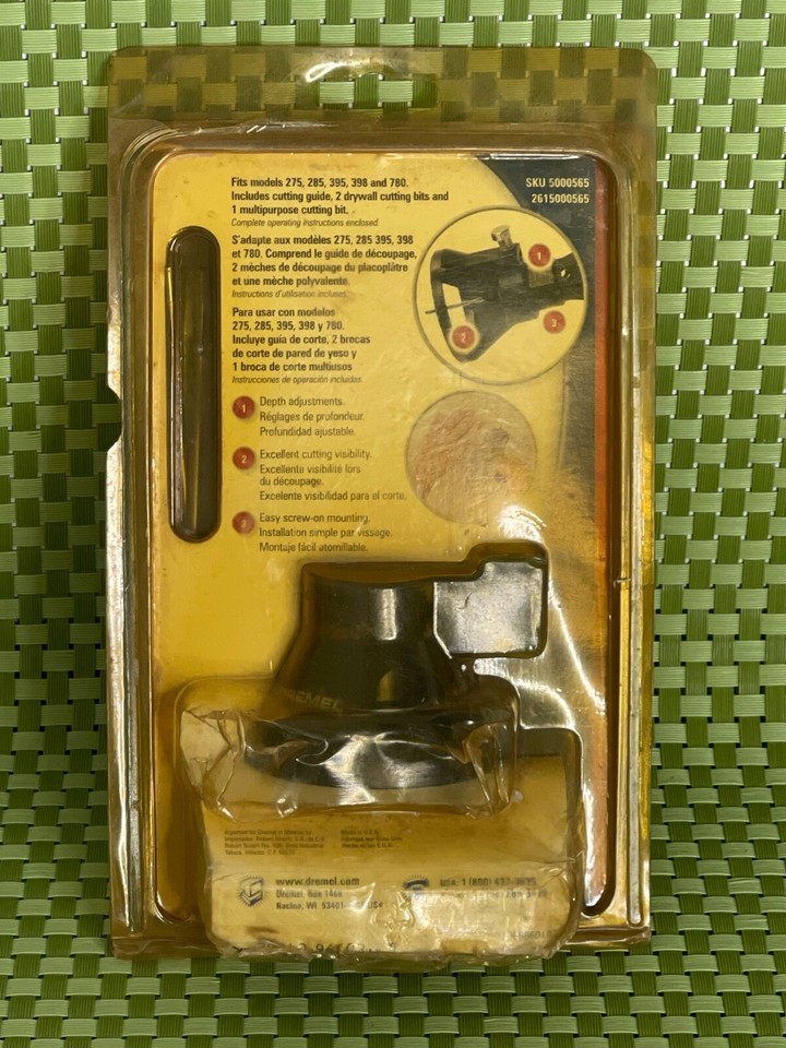 Dremel Router Attachment 230 Complete & Multipurpose Cutting Kit - Open ...