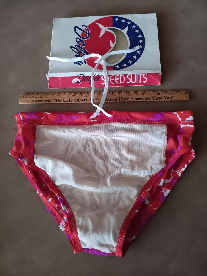 Vintage 1970 Speedo Diving Swim Brief, 100% Nylon, Men's Size 30. | eBay