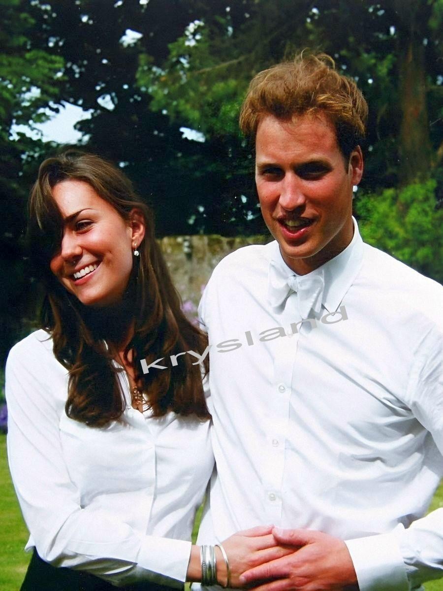 YOUNG PRINCE WILLIAM, YOUNG PRINCESS CATHERINE PORTRAITS OF THE ROYAL ...