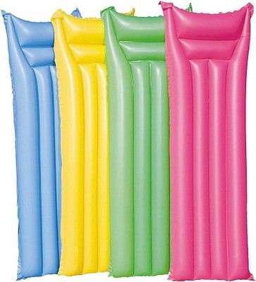 Bestway Inflatable Pool Float Lilo with Pillow Swimming Lounger Mat for ...