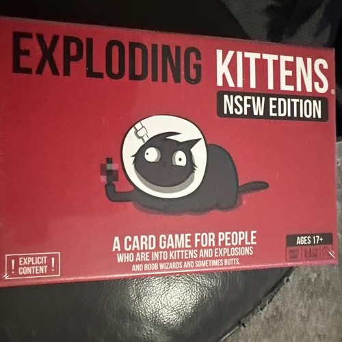 UK Exploding Kittens Card Game NSFW Edition Party Board Game | eBay UK