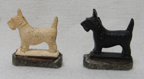 Vintage Magnetic Tricky Dogs Pair of Scotty Dog Terriers Skipper and ...