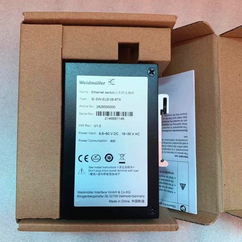 One New Weidmuller IE-SW-ELB-08-8TX 2828550000 Ethernet Switc Expedited ...