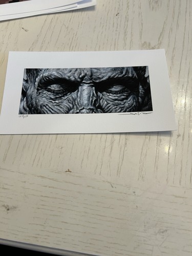 Mummy Jason Edmiston EWAF Eyes Without A Face 9x5 Art Universal Monster ...