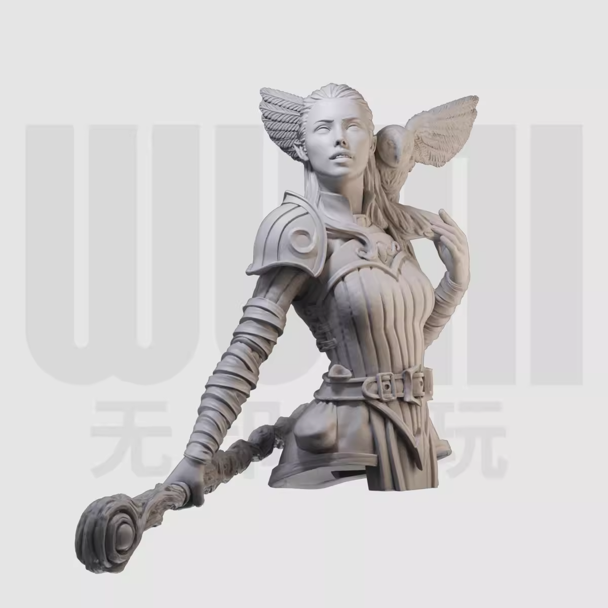 1/10 Resin Elf Girl Figure Bust Unassembled Unpainted 820 | eBay