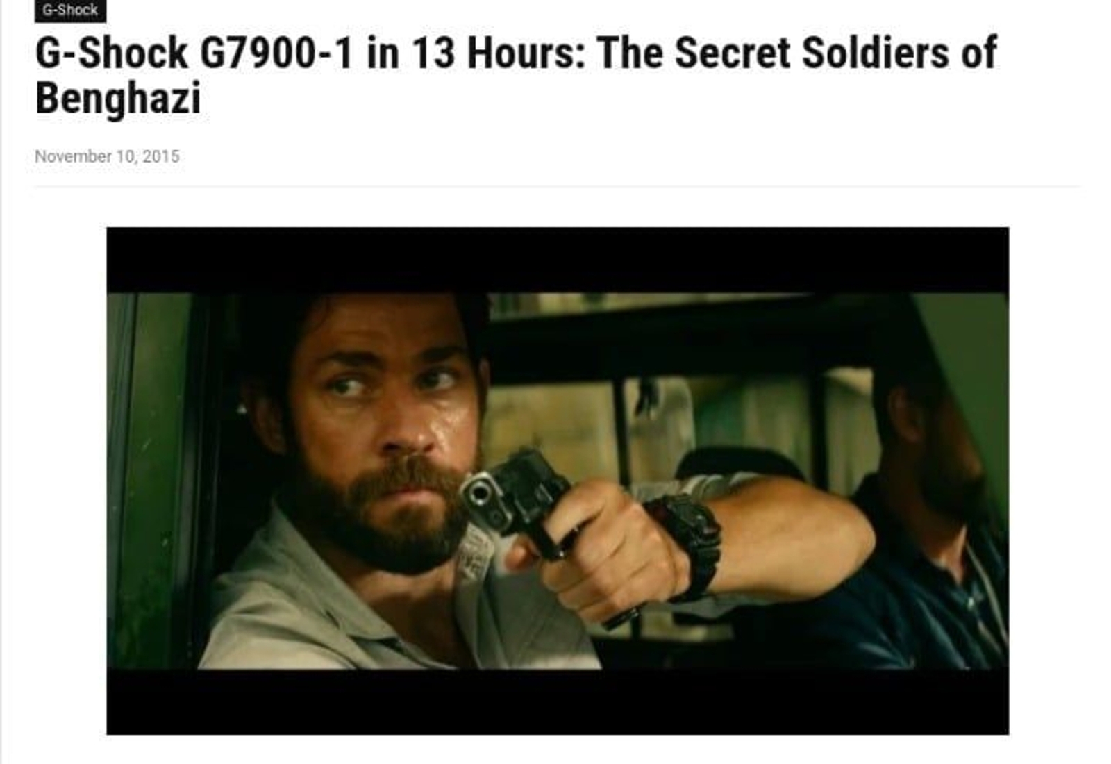 ⌚Casio G-Shock G-7900 Collectors watch 13 Hours: The Secret Soldiers of ...
