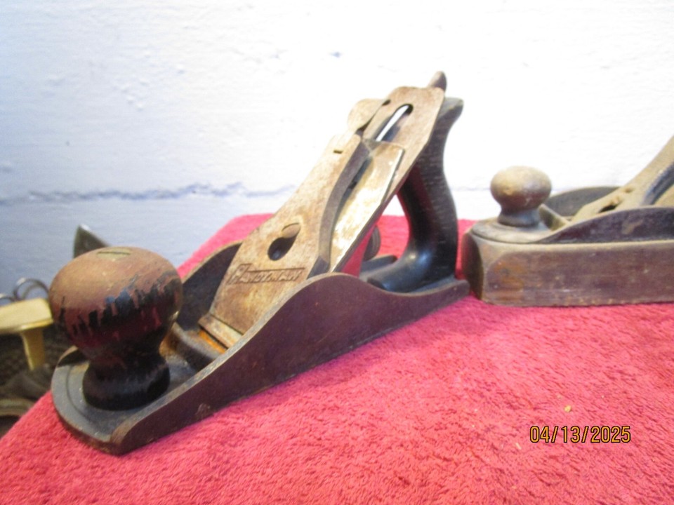 Lot of 3 Vintage Hand Wood Planes Barn Find Made in USA Rusty & Dirty ...