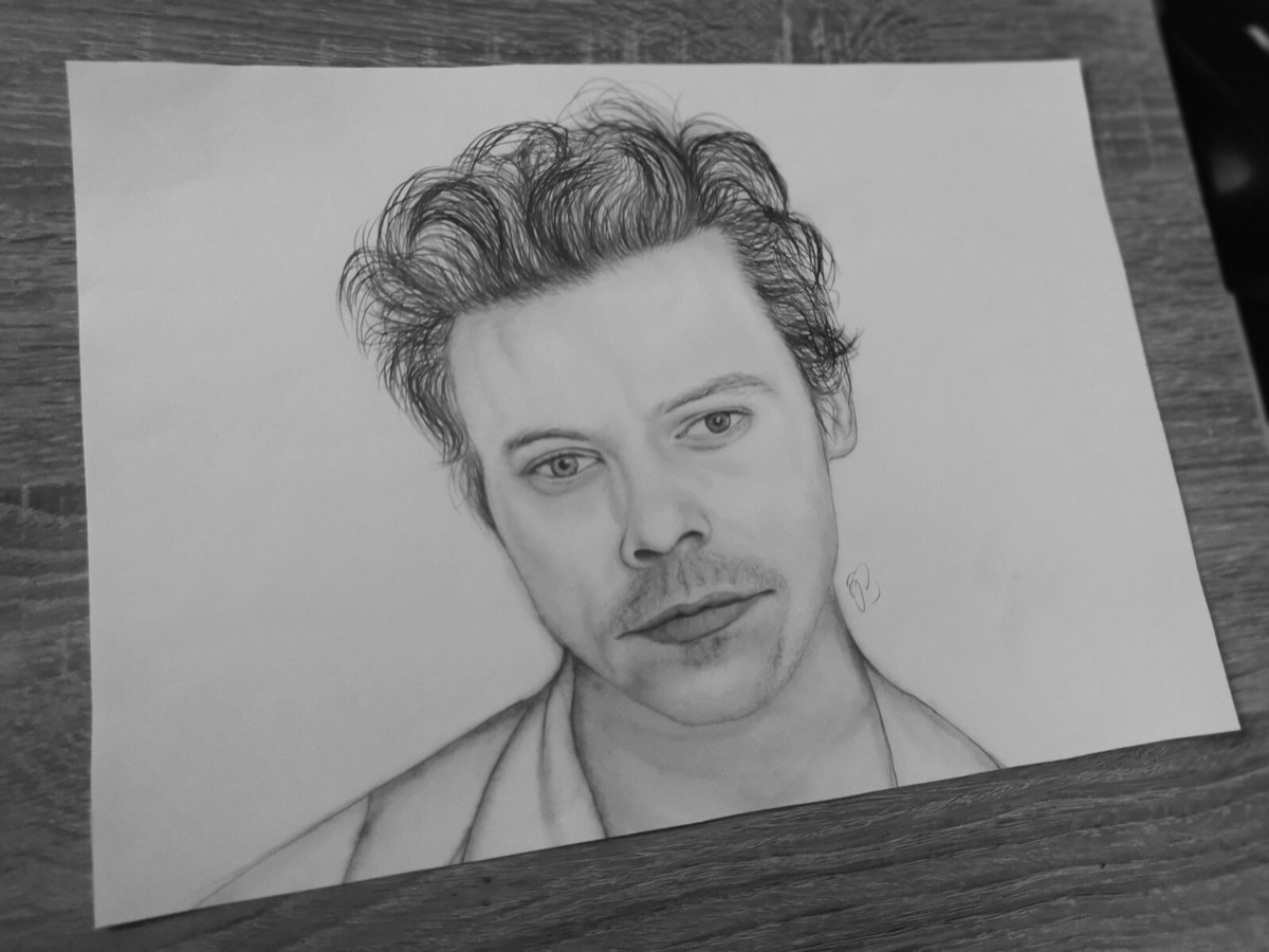 Harry Styles Drawing 2013 RIP Liam Payne 💔 (sketch From 2013)