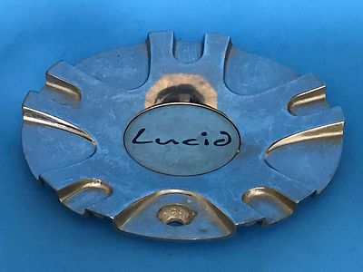 RARE LUCID WHEELS CUSTOM WHEEL CHROME CENTER CAP MCD8103YL01 | eBay