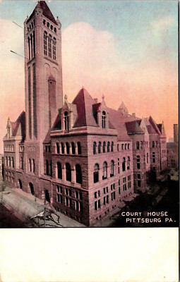 Private Post Card Pittsburg (Pittsburgh) Pennsylvania - Undivided Back ...