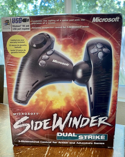 Microsoft SideWinder Dual Strike (C3200006) Gamepad for sale online | eBay