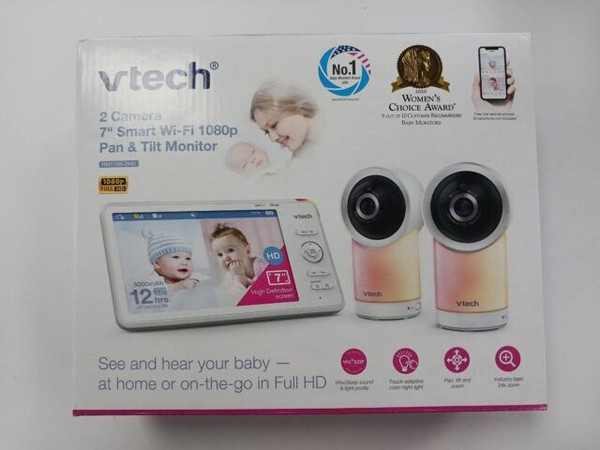 VTech RM7766-2HD Digital 7" Video Monitor with Remote Access - White ...