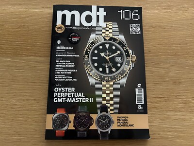 Magazine MDT Machines Du Temps N° 106 - ROLEX OYSTER PERPETUAL GMT ...