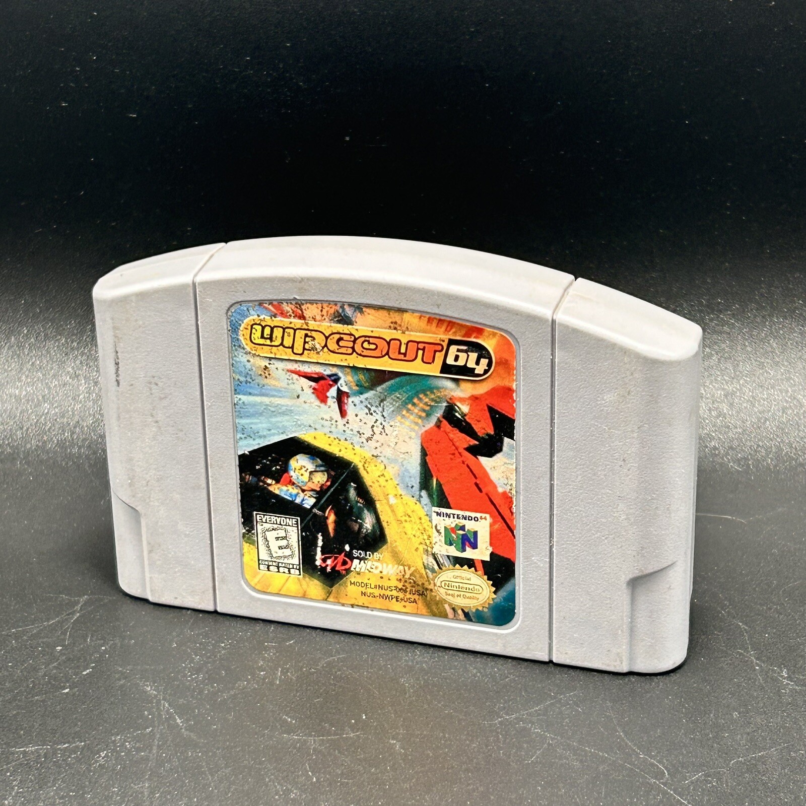 WipeOut 64 Nintendo N64 1998 Tested & Authentic Game Cartridge ...