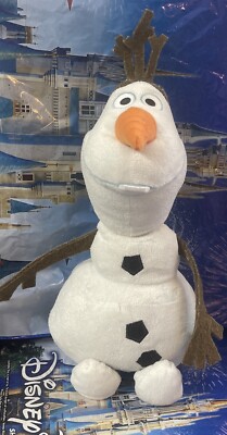 Disney Frozen OLAF 14" Plush Toy Snowman Stuffed Animal Lovey Doll | eBay