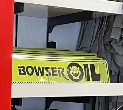 Universal Studios Hollywood Super Nintendo World Mario Kart Bowser Oil ...