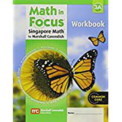 Math in Focus: The Singapore Approach Student Workbook, Book 3A - GOOD ...