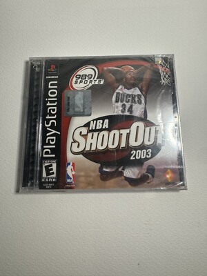 NBA ShootOut 2003 PS1 PlayStation 1 Brand New - Sealed 711719467328| eBay