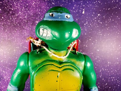 Leonardo Teenage Mutant Ninja Turtles Parachute Blow Mold Bootleg KO 10 ...