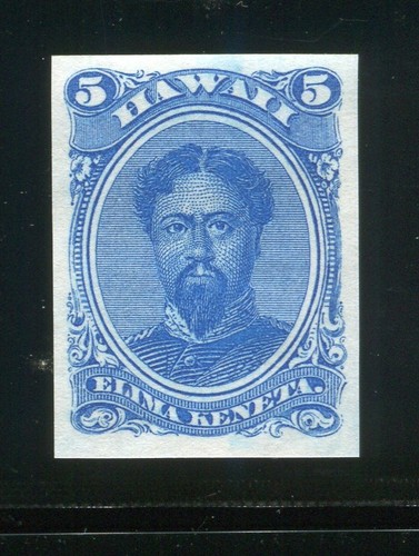 USA: Hawaii 5c Eluima Keneta imperf proof; VF MNH | eBay